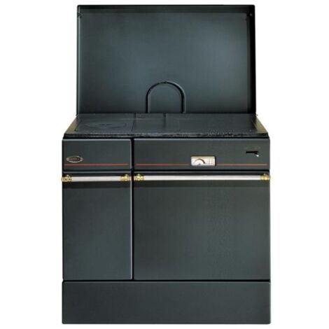 Stufa a legna nera da 10,5kw - 240163NOIR - godin