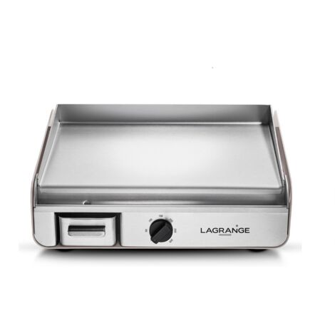 Piastra elettrica da 2300 W con piastra in acciaio inox da 45x33 cm ...