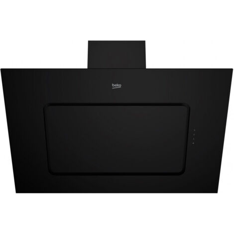 cappa inclinata decorativa 90cm 577m3 / h nera - hca92540b - beko