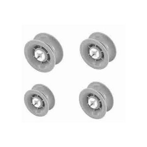 Kit4 Dishwasher wheels Bosch 00165313