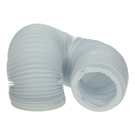TUBE EVACUATION DRYER 3000X90MM FLEXIBLE WHITE