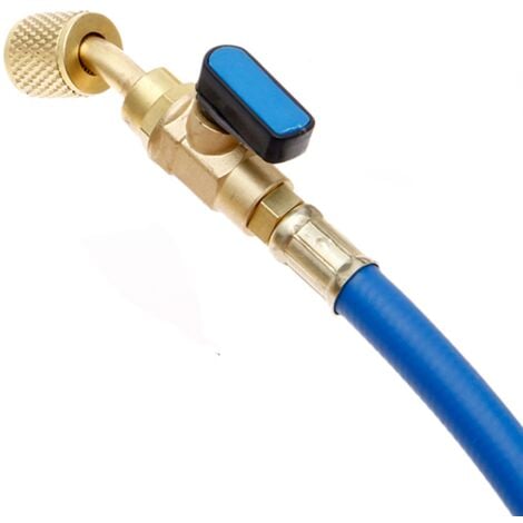 Blue Value Hose with key cooling load 1/4 x 5/16 1500mm r410 r32