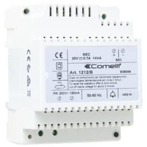 Alimentation 230V CA / 20 VCC / 14VA