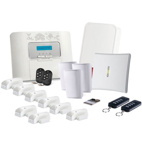 POWERMASTER KIT9 IP - Alarme maison sans fil IP PowerMaster 30 - Kit 9