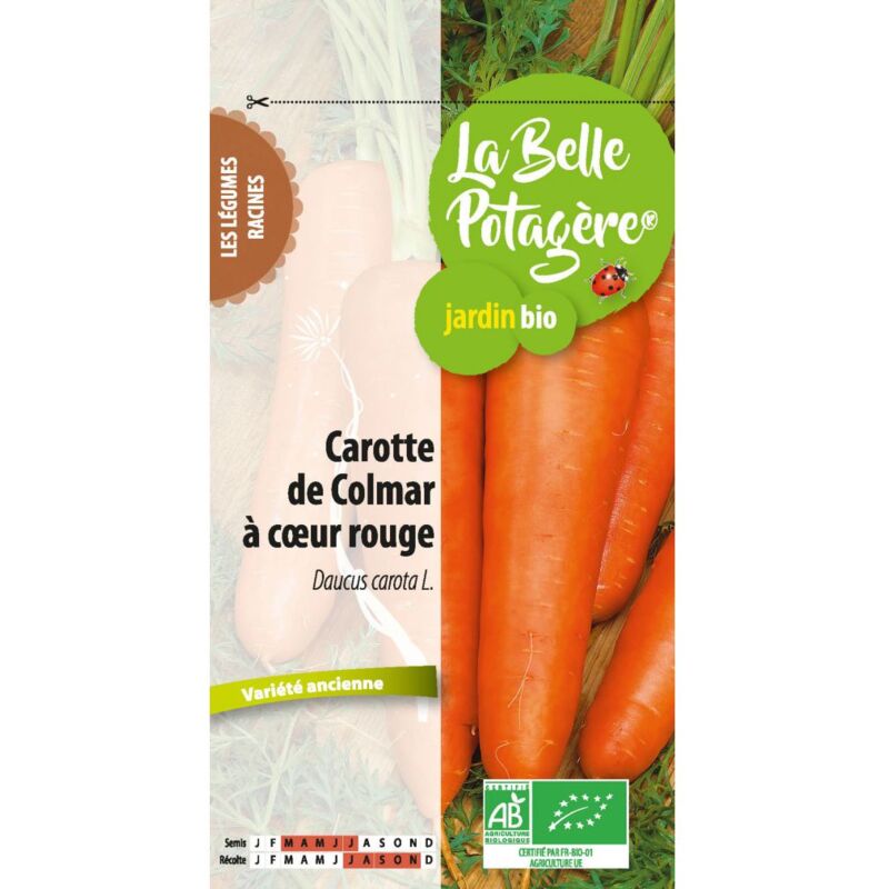 Carotte de Colmar à coeur rouge 1,5 g