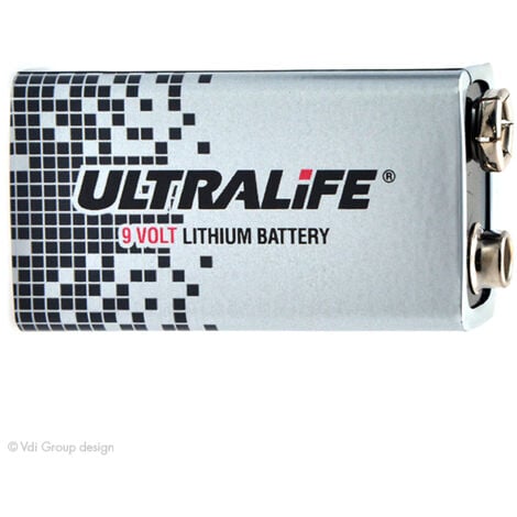Ultralife - Pile lithium U9VLJPFP ULTRALIFE 9V 1.2Ah