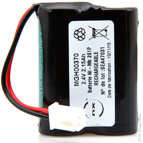 NX - Batterie NiMH 2x 4/5A VH 2S1P ST1 2.4V 2.1Ah Molex