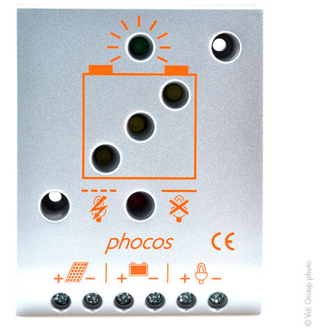 Phocos - Régulateur Solaire PWM 12V/24V-20A Phocos CML20-USB
