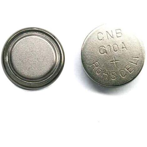 NX - Pile bouton alcaline blister LR1130/LR54/AG10 NX - 0% Hg 1.5V 75mAh