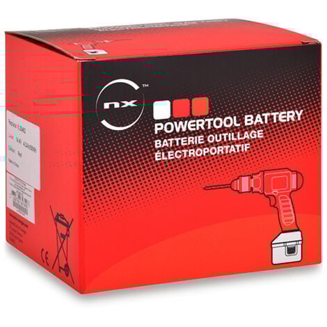 NX - Batterie visseuse, perceuse, perforateur, ... compatible Metabo 14 ...
