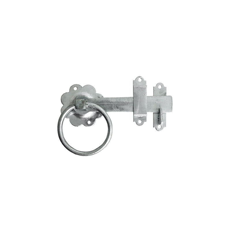 TIMCO Ring Gate Latch Plain Hot Dipped Galvanised - 6"