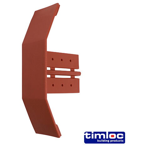 Timloc Ambi-Verge Eaves Starter Terracotta - 155 x 105mm