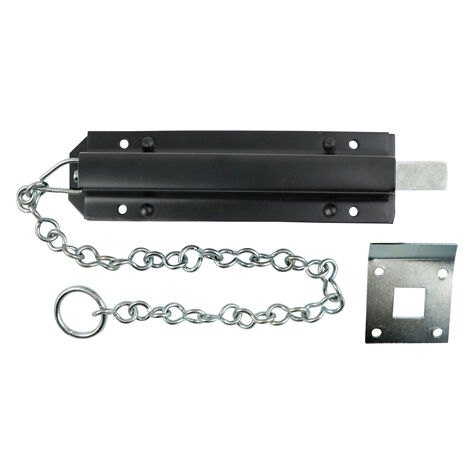 TIMCO Spring Chain Bolt Black - 18"