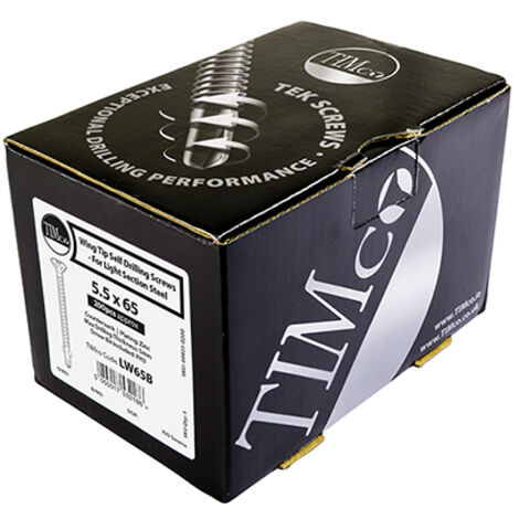 TIMco 4.2 x 32mm Wing Tip Self Drilling Light Section Screws Qty 200