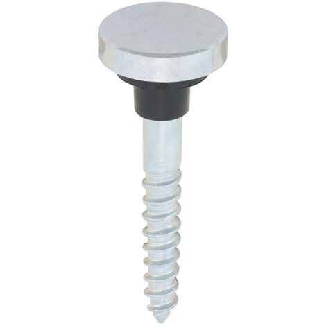 TIMCO Mirror Screws Flat Head Chrome - 8 x 1 1/4
