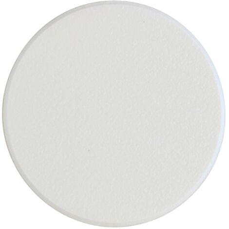 TIMCO Self-Adhesive Screw Cover Caps White Matt - 13mm