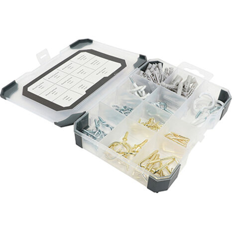 TIMCO Hooks & Eyes Mixed Tray - 133pcs