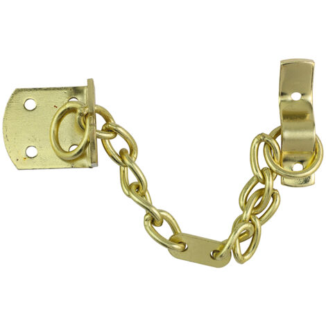 TIMCO Security Door Chain Electro Brass - 44mm