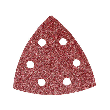 TIMCO Delta Sanding Pads 60 Grit Red - 95 x 95mm