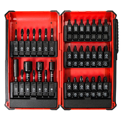 TIMCO X6 49pc Impact Bit Case - 49pc