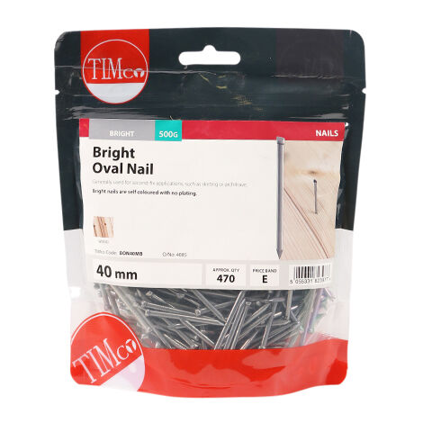 TIMCO Oval Nails Bright - 40mm
