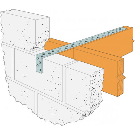 Simpson Strong-Tie Bent Heavy Duty Restraint Strap - 1500mm (1 Unit)