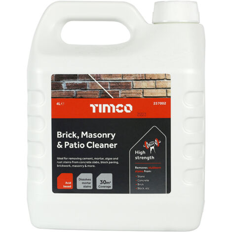 TIMCO Brick, Masonry & Patio Cleaner - 4L