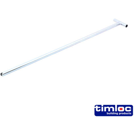 Timloc Slotted Loft Door Operating Metal Pole - 600mm