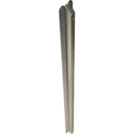Galvanised Steel Post Repair Spur for 4in Posts - 1000 x 75 x 40mm (5 Pack)