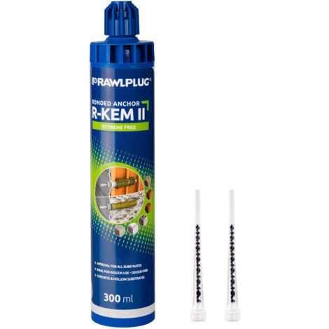 Rawlplug R-Kem II Universal Polyester (Styrene Free) Resin 300 ml
