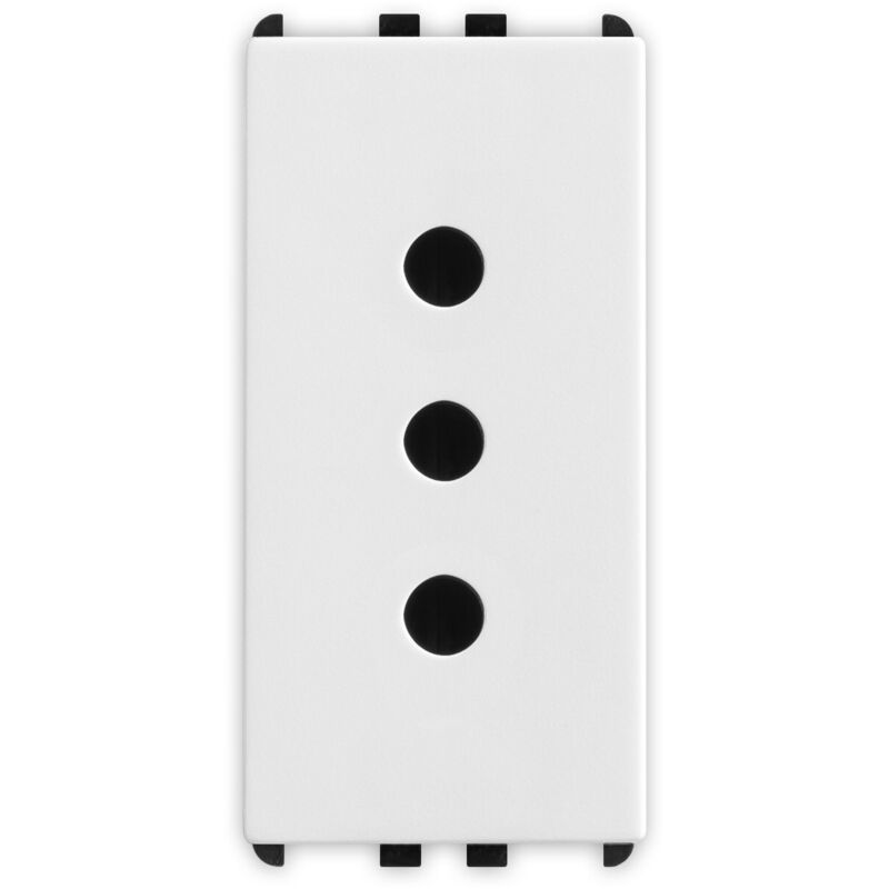 Presa 2P+T 16A tipo P11 1 modulo Bianco serie Pixia Master 11162