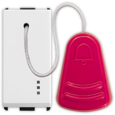 Pulsante a tirante 1 polo NO 10A Bianco illuminabile Pixia Master 11030