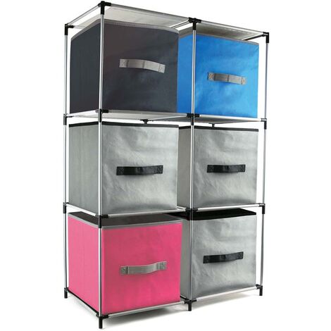 Multi-Fach-Regal Smart 6 Fächer