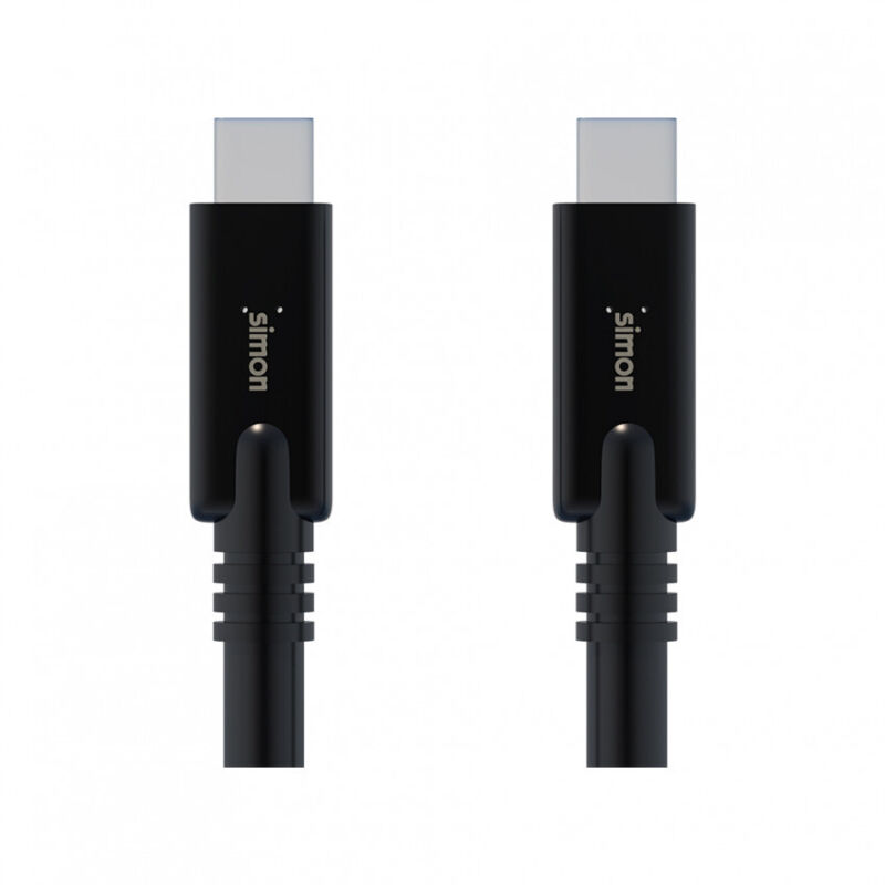 C ble USB 3.1 C - USB C noir 1m SIMON