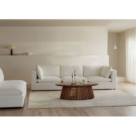 SKLUM 3-teiliges modulares Sofa im Estefan-Stil mit Armlehnen Weiss