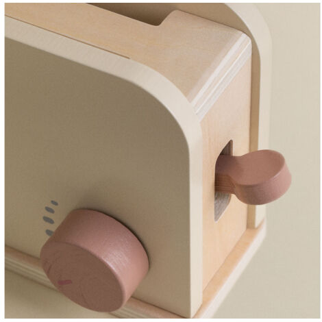 SKLUM Diamta Kids Toaster aus Holz Natürliche Farben