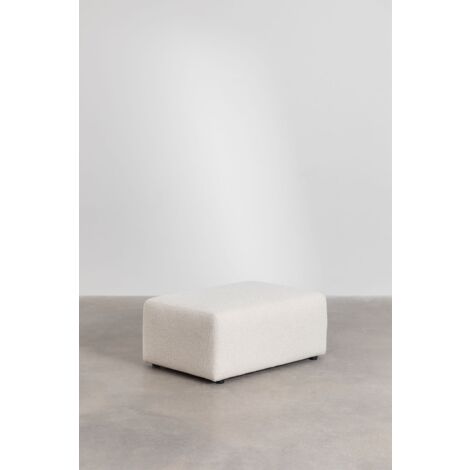 SKLUM Puff 90x60 cm aus Borjan-Lamm
