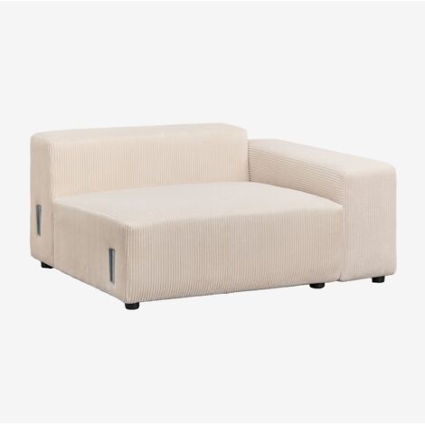 SKLUM Rechtes Eckmodul 135x113 cm mit niedriger Armlehne für modulares ...