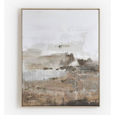 SKLUM Dekoratives Gemälde 80x100 cm handgemalt auf Leinwand Rovik ...