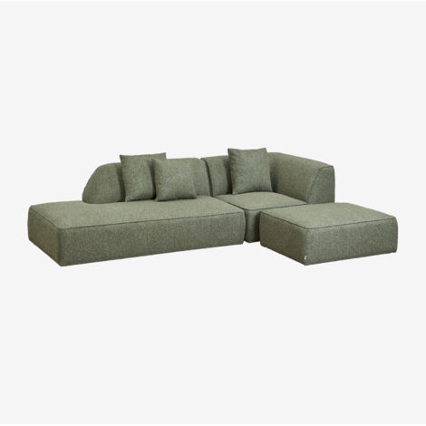 SKLUM Cardea 2-teiliges modulares Ecksofa mit Chaiselongue links und ...