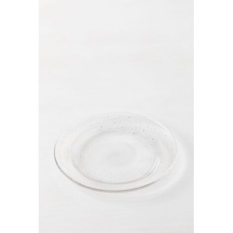 SKLUM Pack mit 4 Desserttellern aus Glas Byron Transparent