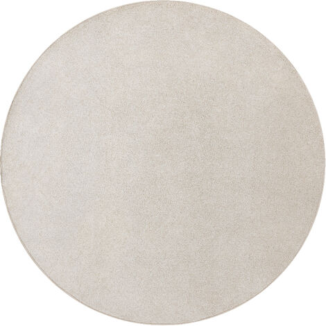 Alfombra EXCELLENCE círculo crema 305 llanura mezcla beige circulo 150 cm