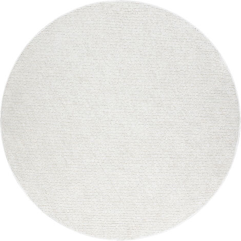 Alfombra CASABLANCA PLUS círculo crema Monocolor, bucle beige circulo ...