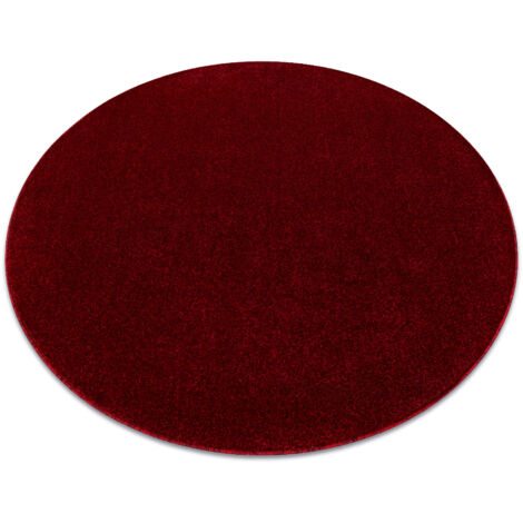 ETON PLUS cerchio tappeto Melange rosso / nero red rotondo 200 cm