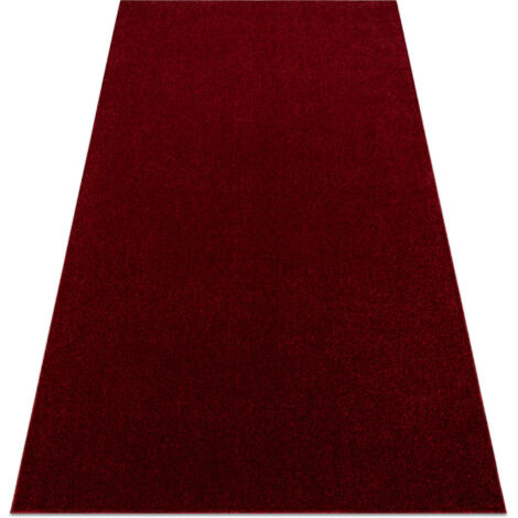 ETON PLUS tappeto Melange rosso / nero red 300x300 cm