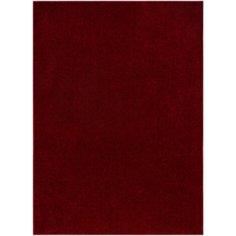 ETON PLUS tappeto Melange rosso / nero red 100x200 cm