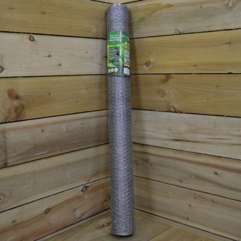 Galvanised Chicken Wire 10m x 0.9m x 13mm