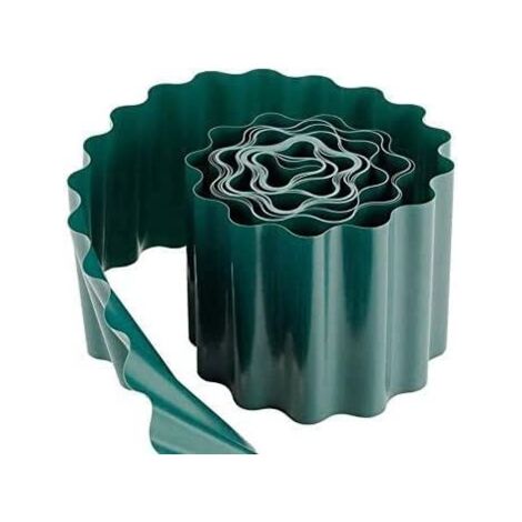 12CM x 6M Garden Lawn Edging Border Plastic Edger Roll