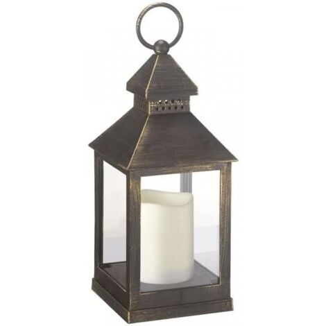 Marco Paul Kentish Large Style Shabby Chic Rustic-Look Battery Operated ...