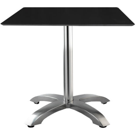 garbar MAX Table Carrée Intérieure, Extérieure 70x70 Pied Aluminium ...